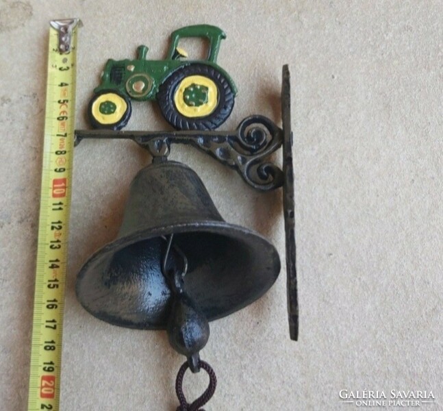 Antik Öntött vas kis kakasos csengő eladó!Öntöttvas kakasos csengő ...