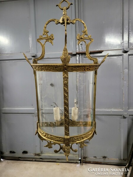 Francia üvegbetétes falilámpa, falikar - Lámpa, csillár | Galéria ...