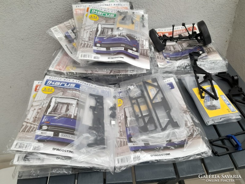 Parts of the Ikarus bus model kit - Collectibles | Galeria Savaria ...