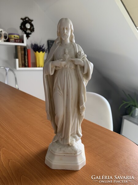 Very rare Passau Dressel small Jesus statue - Pottery, Ceramics ...