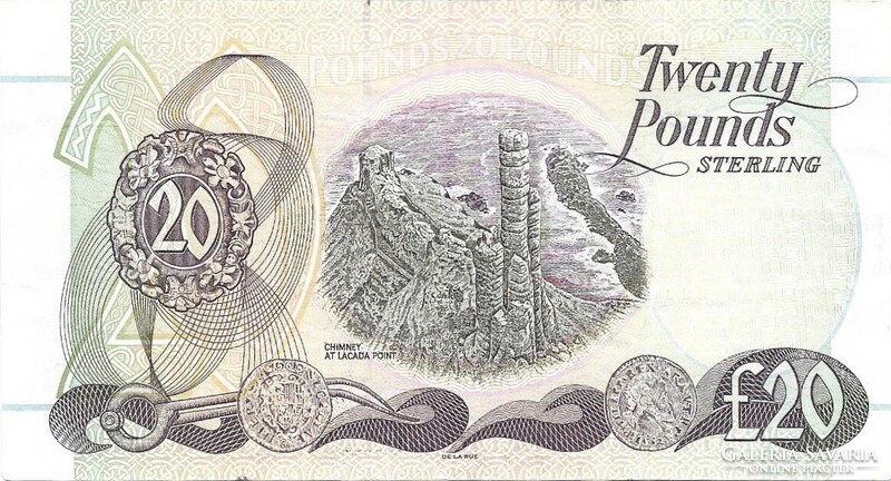 20 font pound pounds 1998 First Trust Bank Észak Irország Gyönyörű ...
